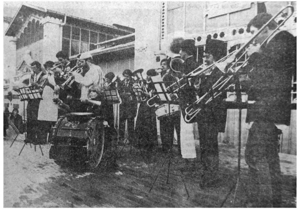 Concours de fanfares à La Rochelle - Grande Masse des Beaux-Arts